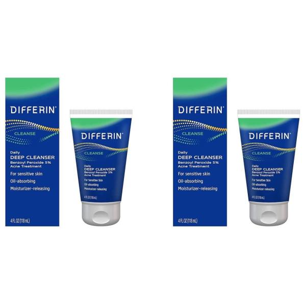 Differin Cleansers and Acne Treatment Gel - Differin